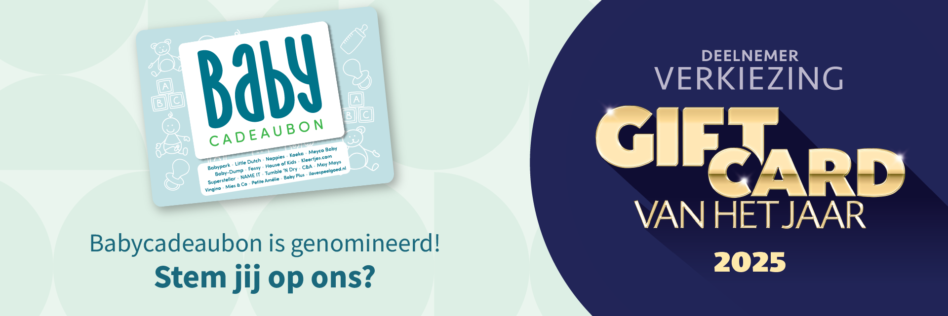 Altijd het ideale kraamcadeau - Babycadeaubon